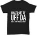 UFF DA T-shirt Scandinavian-american Norwegian Gift Minnesota Gift Uff ...