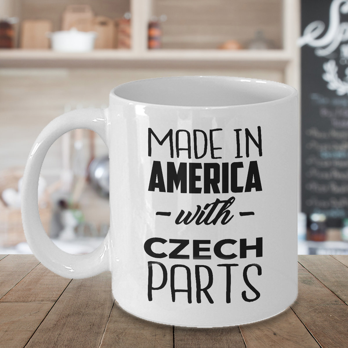 Czech Mug - Made in America With Czech Parts - Czech Coffee Mug - Czech ...