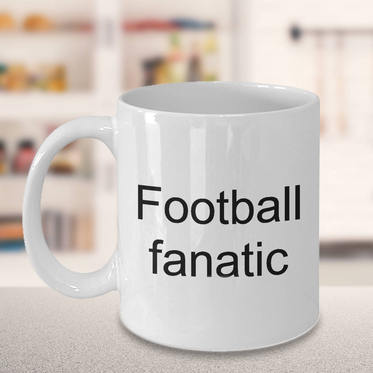 Football Mug - Football Fanatic - Football Fan Gift Idea - Coffee Mug ...