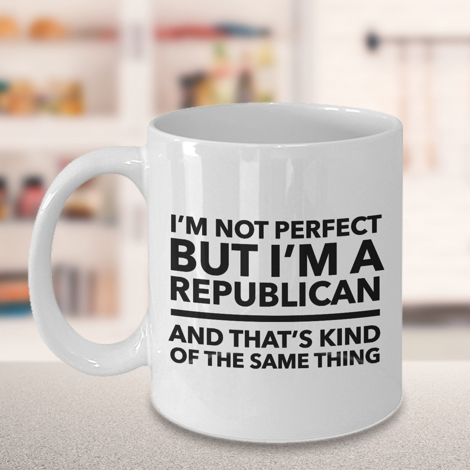 Republican Mug i'm Not Perfect but I'm a Republican - Etsy