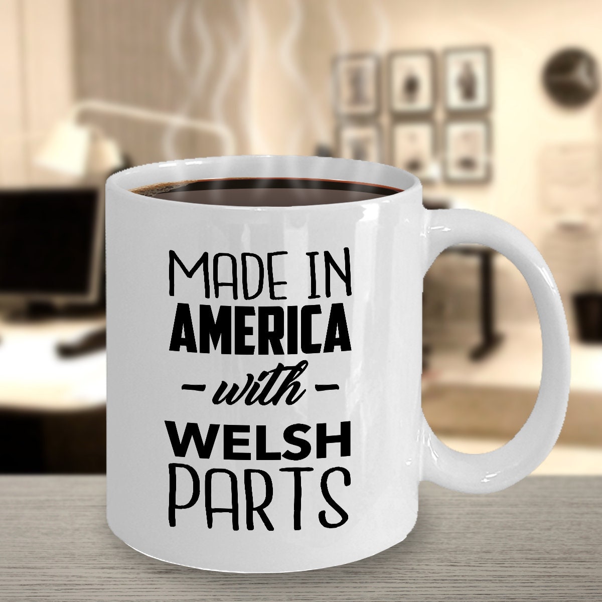 Welsh Mug Made in America With Welsh Parts Welsh Coffee | Etsy