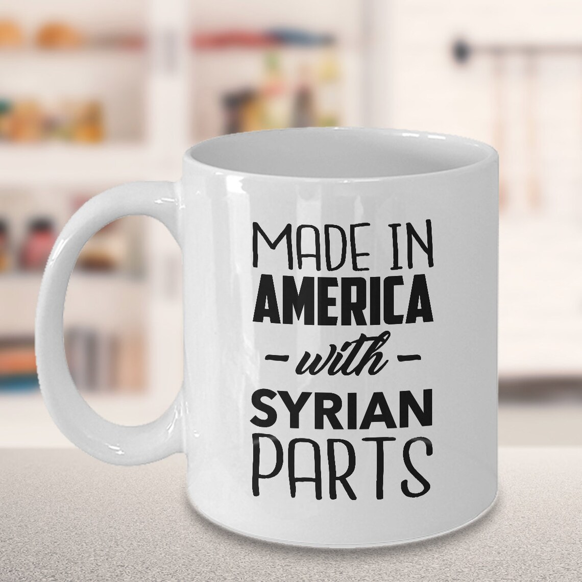 Syrian Mug Made in America With Syrian Parts Syrian Coffee - Etsy