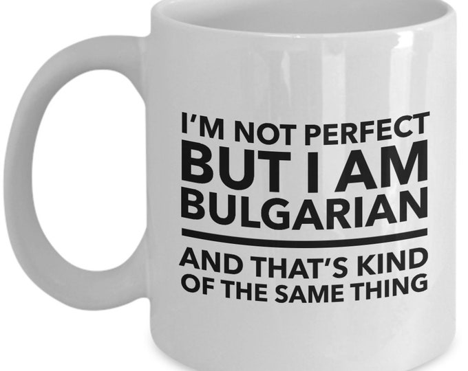 Swiss Mug I'm Not Perfect but I Am Swiss and That's - Etsy