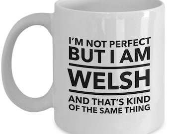 Welsh Mug Made in America With Welsh Parts Welsh Coffee | Etsy