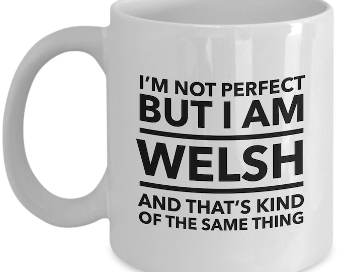 Fathers Welsh Mug Dad Awesome Welsh DNA Fathers Day Gift | Etsy