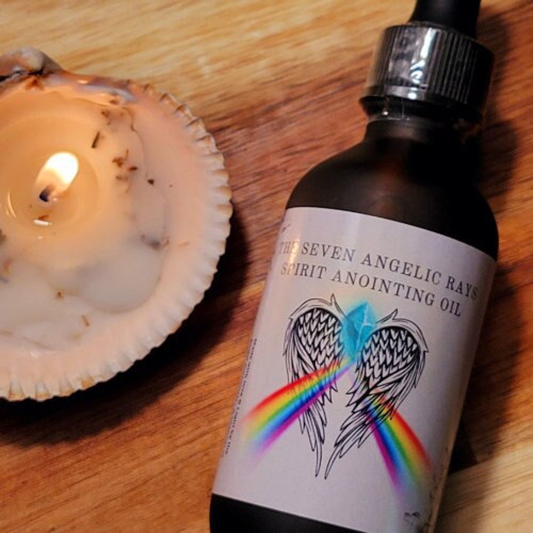 Seven Angelic Rays Essential Oil Angel Ritual Oil Angel - Etsy