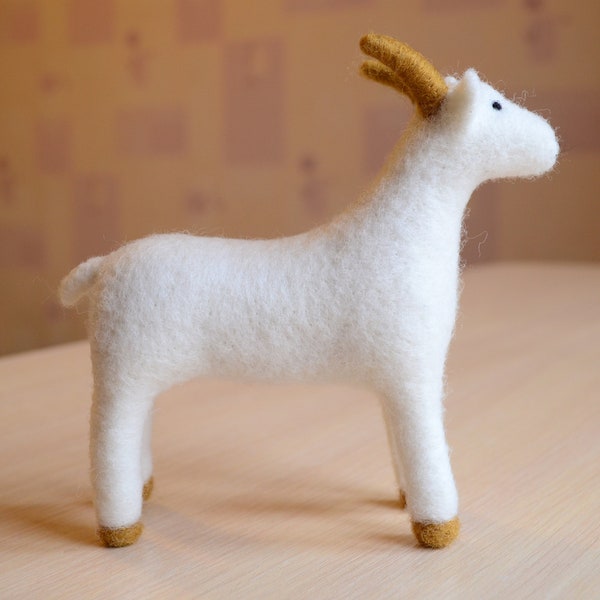 Needle Felted Goat - Etsy