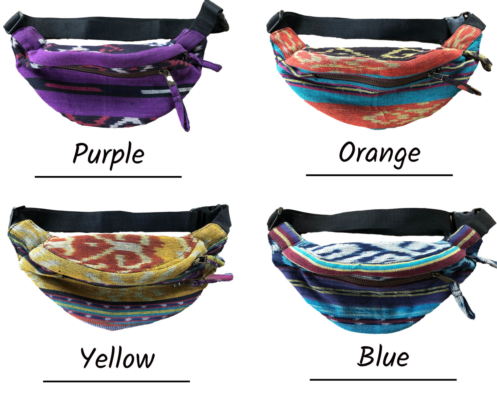 Fanny Pack Unisex Hip Pack Waist Pack Fanny Bag Boho Fanny - Etsy