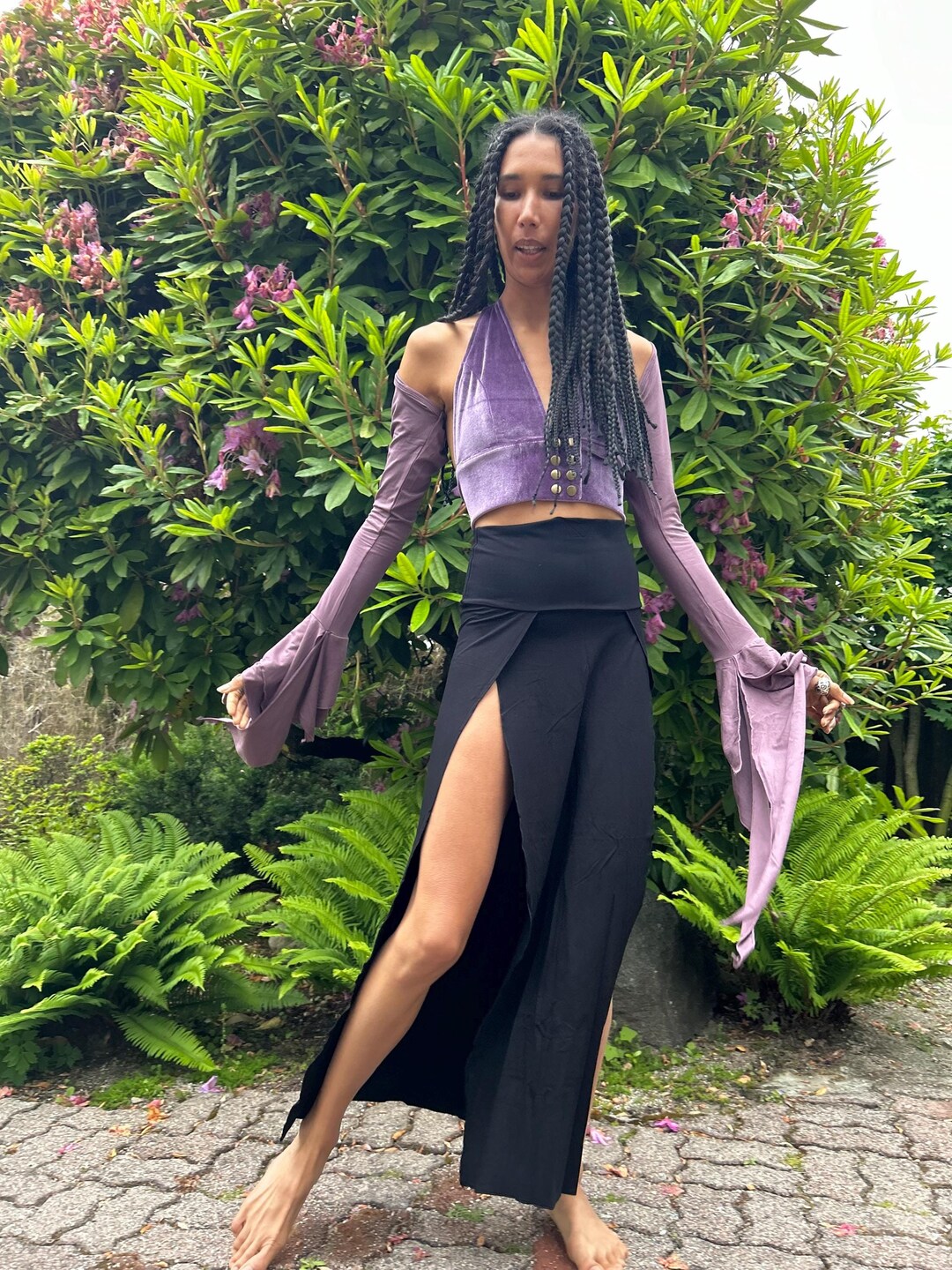 Lavender Shrug, Green Shrug, Fairy Sleeves, Wide Sleeve Shrug, Yoga Top ...
