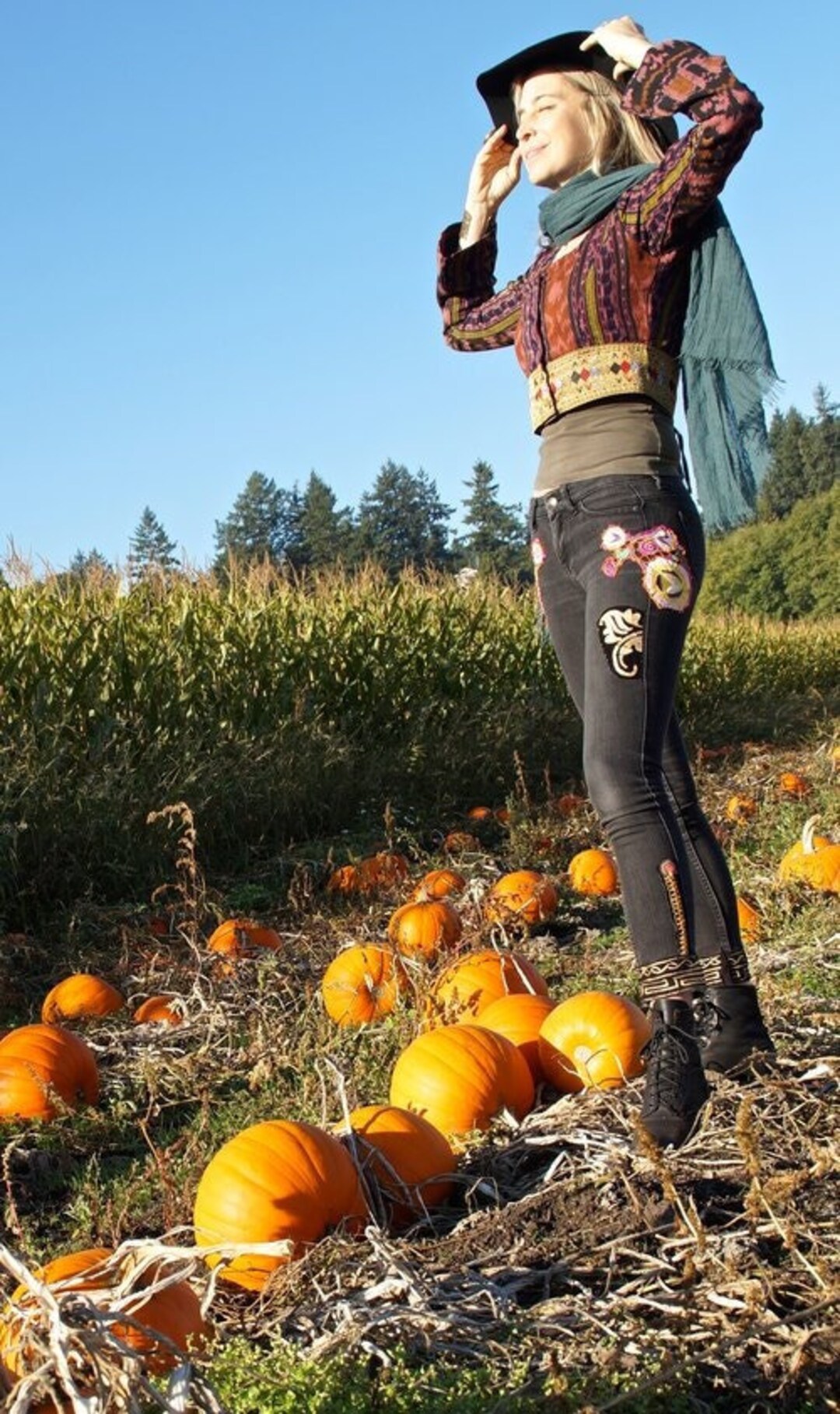Hippie Denim, Embellished Jeans, Black Skinny Jean, Boho Jeans ...