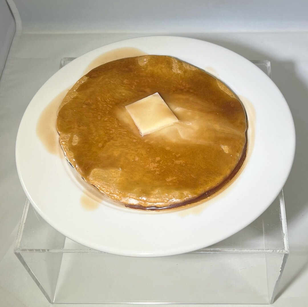 Frozen Moments by Geoffrey Rose Pop Art Sculpture Plated Pancake With ...