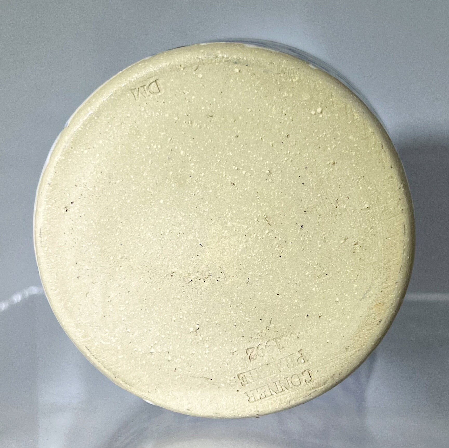 Vintage Conner Prairie Spongeware Pottery Jug With Handle Bud Vase ...