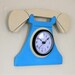 Retro Phone Design Wall Clock - Etsy
