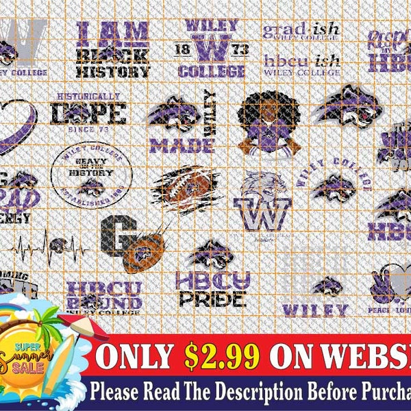 Wiley College Logo Svg - Etsy