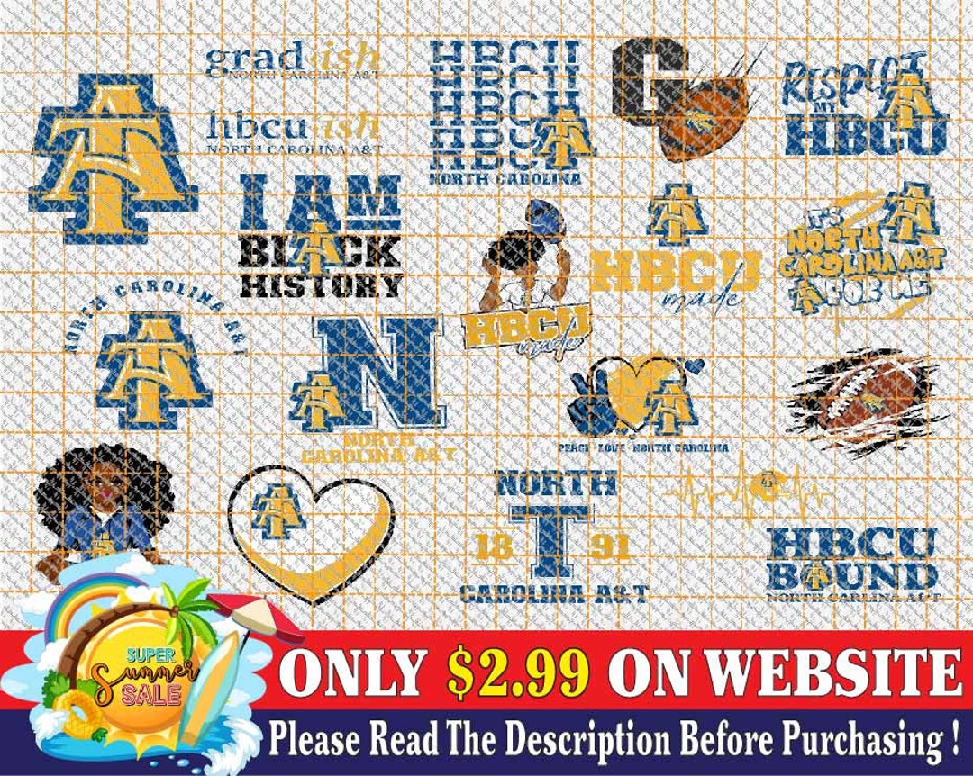 North Carolina A & T Svg Hbcu Teams Svg Hbcu Svg Hbcu - Etsy