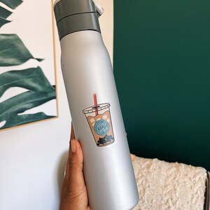 Jesus & Boba Vinyl Sticker | Hydroflask + Laptop | Bible Verse ...