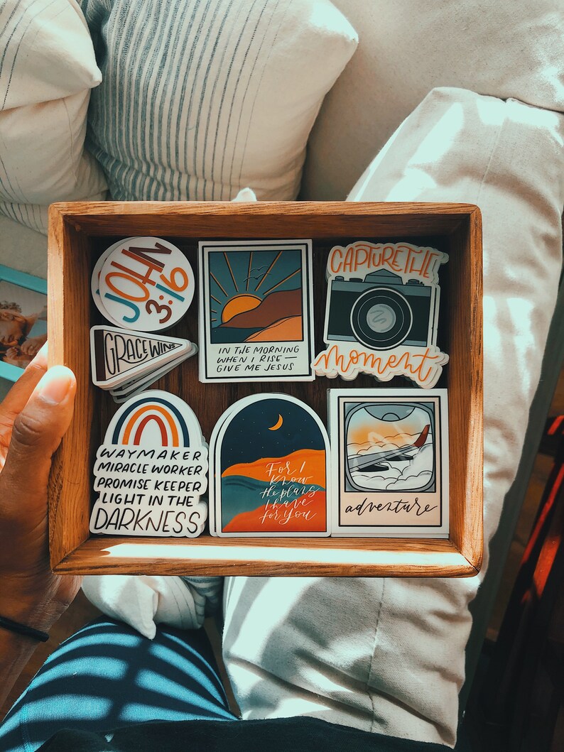 Pick 25 Sticker Pack Christian Floral Jesus Hope | Etsy