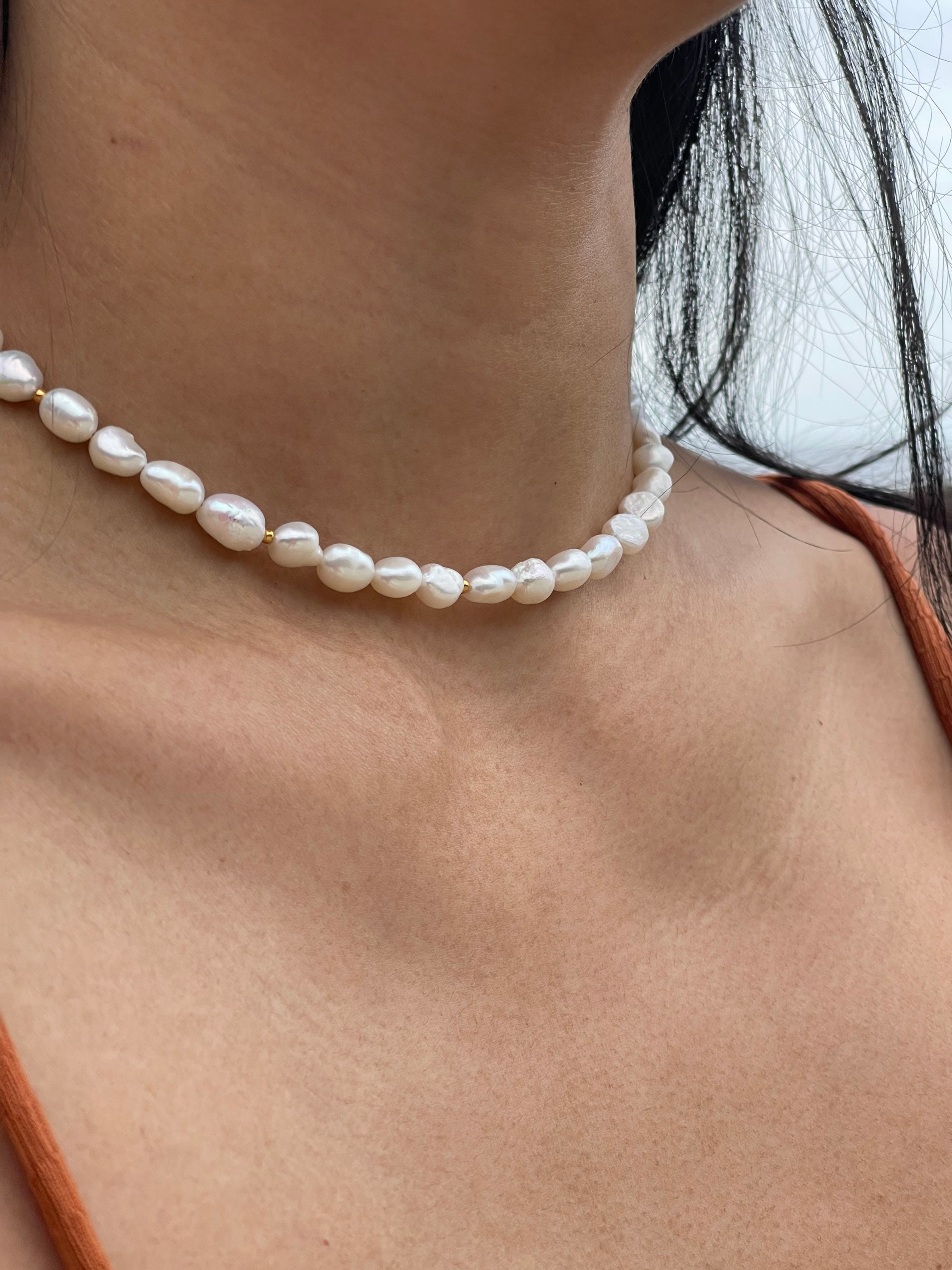 Pearl Necklace - Etsy