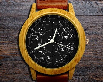Zodiac signs watch | Etsy