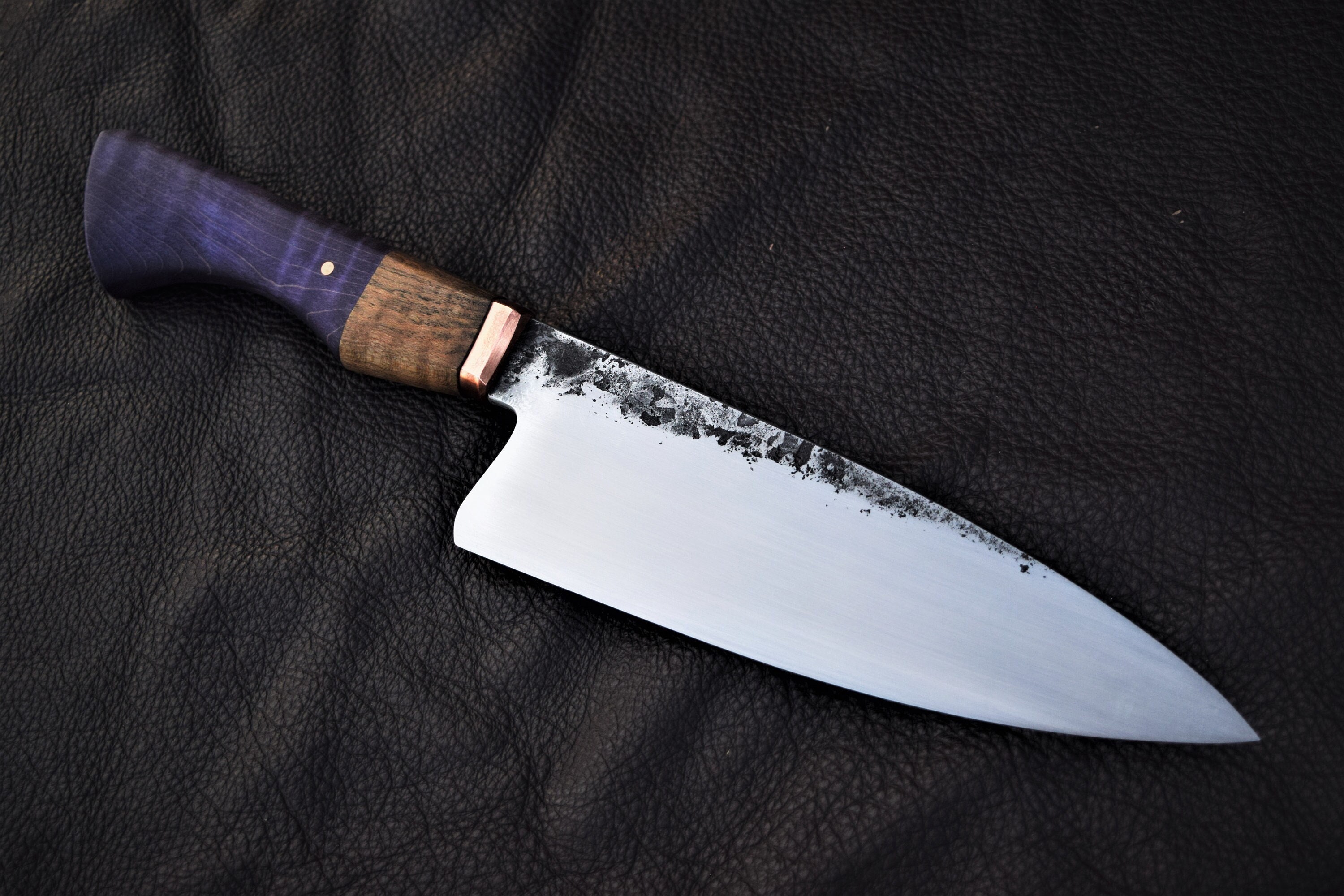 Custom Forged Chefs Knife - Etsy