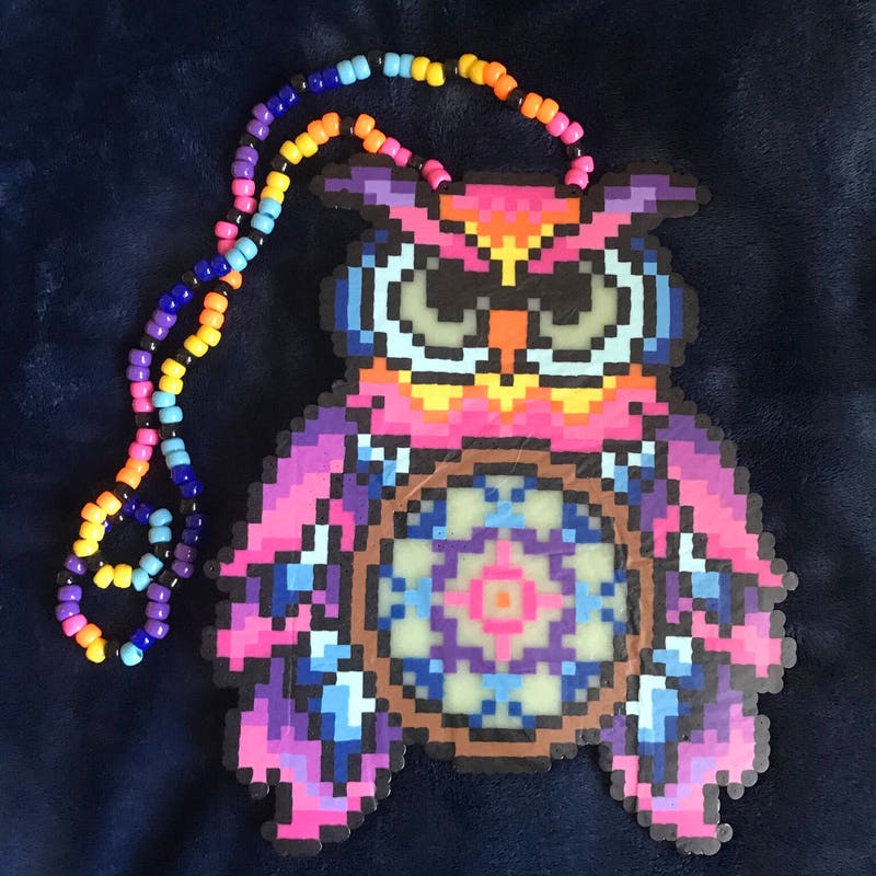 Owl Perler Beads - Etsy