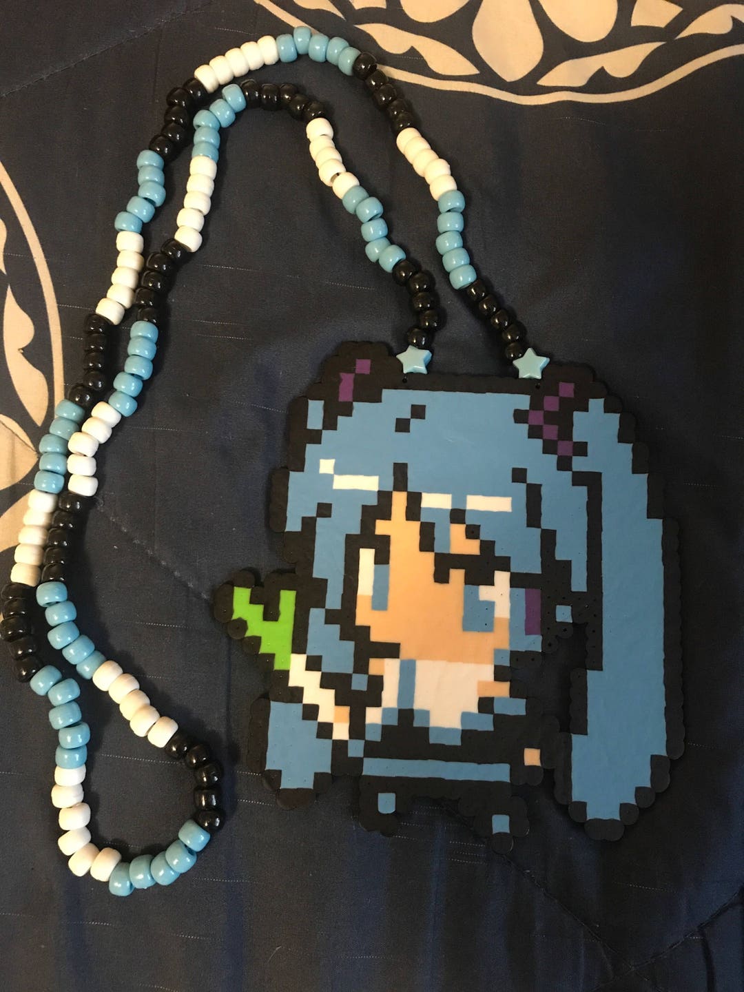 Hatsune Miku Kandi Perler - Etsy