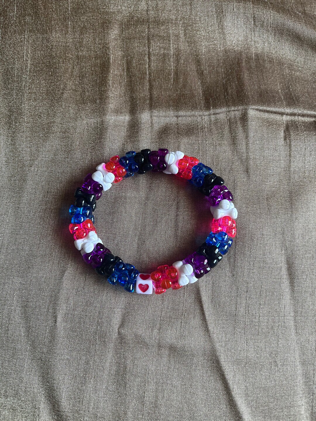 Gender-fluid Pride Bracelet/pride Bracelet/pride Jewelry/kandi Bracelet ...