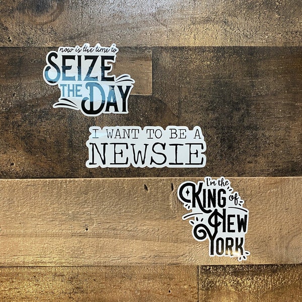 Newsies Stickers - Etsy