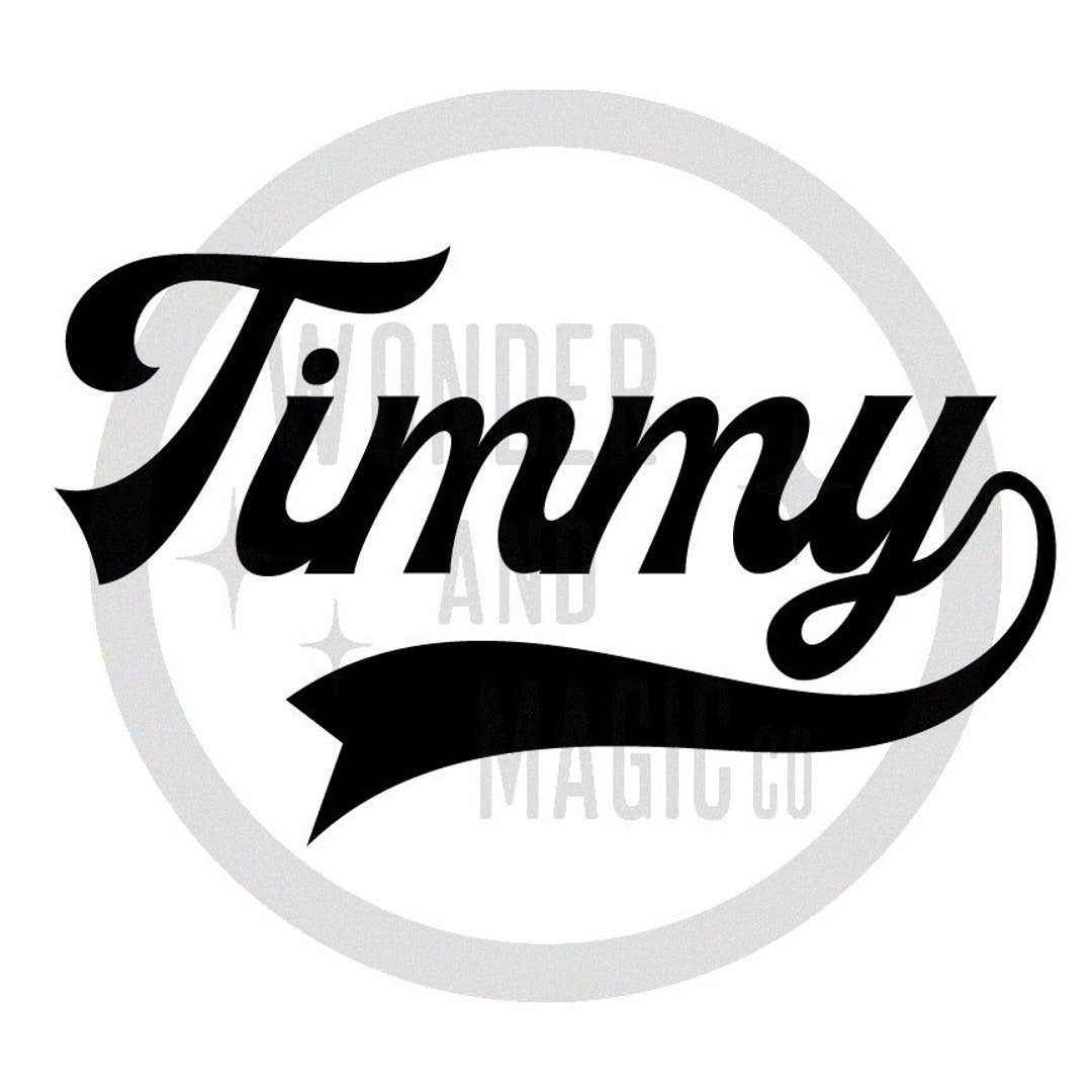 Timmy - the Sandlot - Digital Cut File for Personal Use - Etsy