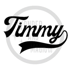 Timmy - the Sandlot - Digital Cut File for Personal Use - Etsy