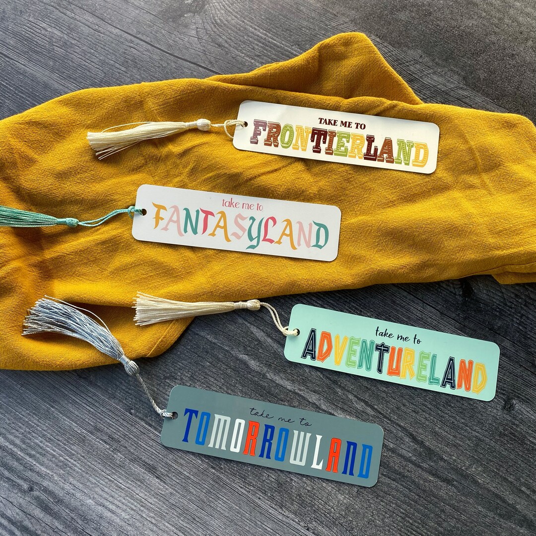 Take Me to Adventureland, Frontierland, Tomorrowland, Fantasyland Metal ...