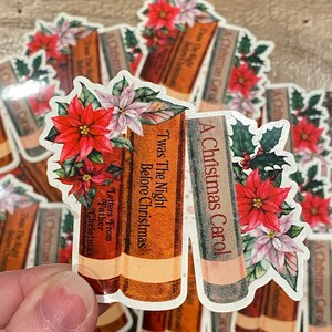 Classic Christmas Book Set Vinyl Sticker - Etsy