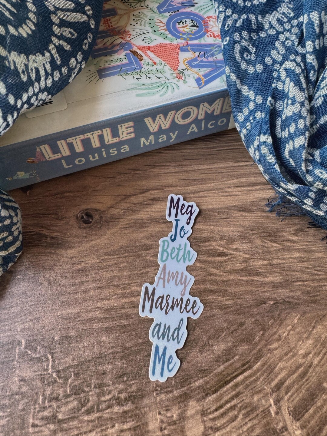 Meg Jo Beth Amy Marmee and Me Vinyl Sticker - Etsy