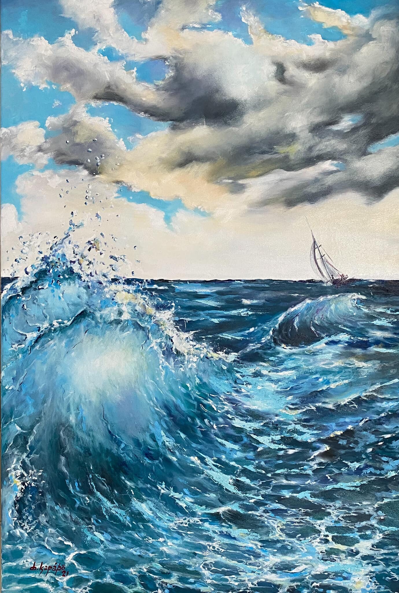 Greek Art Painting - Etsy