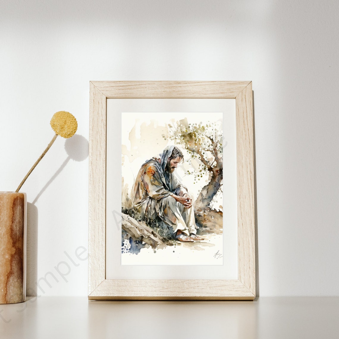 Christ in Gethsemane | Gethsemane | Christ Atoning for Sins | Jesus ...