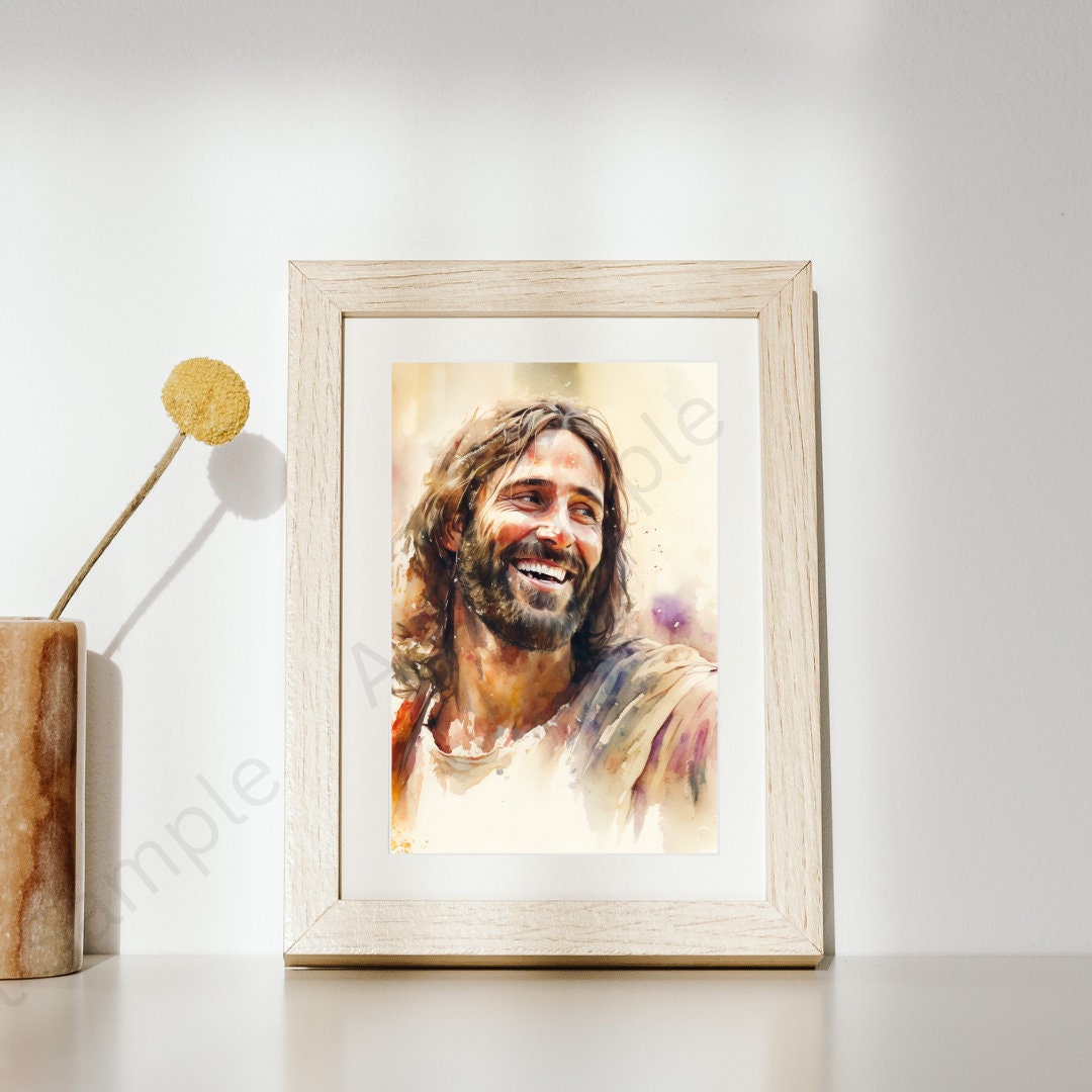 Smiling Christ | Jesus Laughing | Jesus Smiling | Picture of Jesus ...
