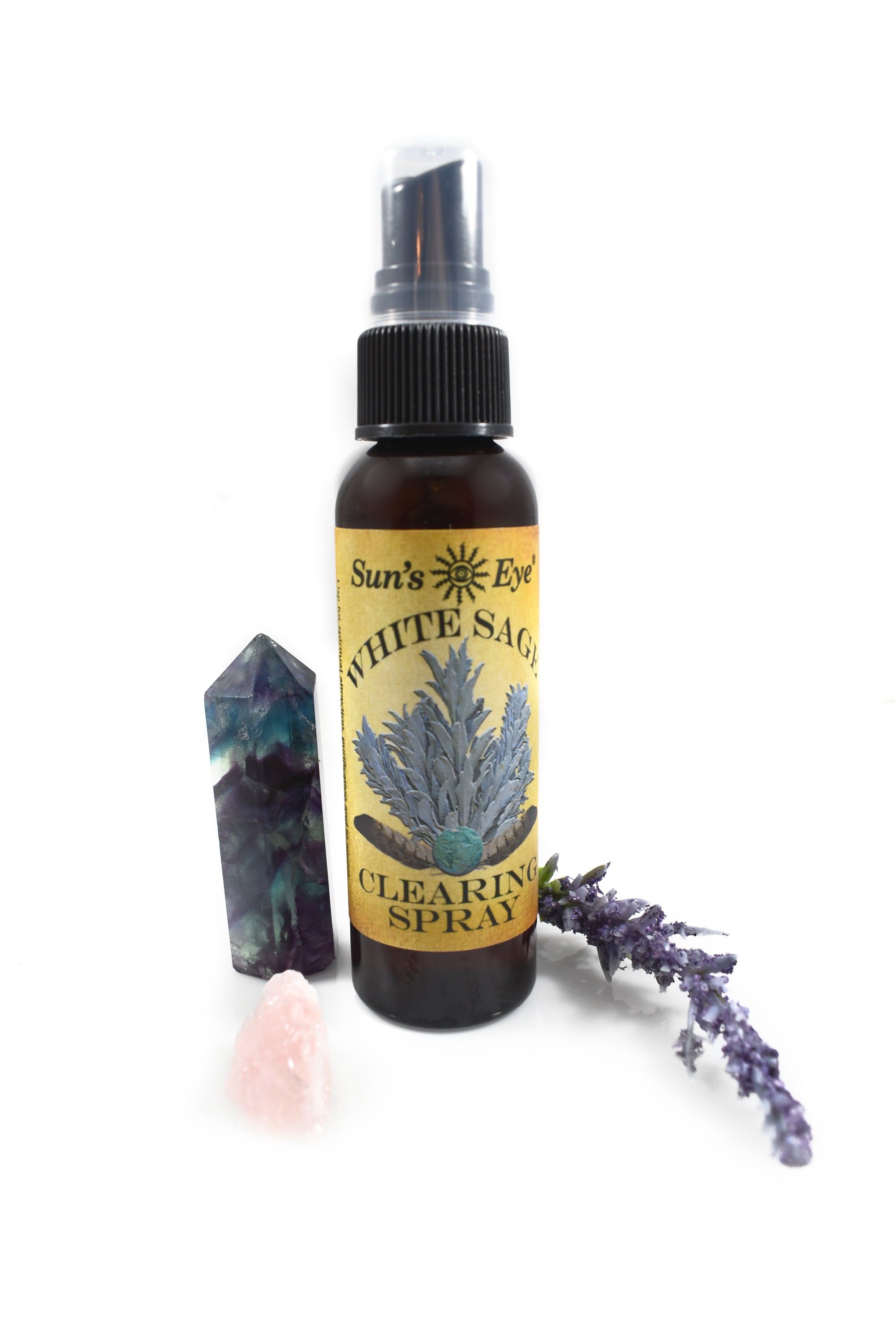 White Sage Clearing Sprays/ Suns Eye Sage Cleansing Spray/ Essential ...