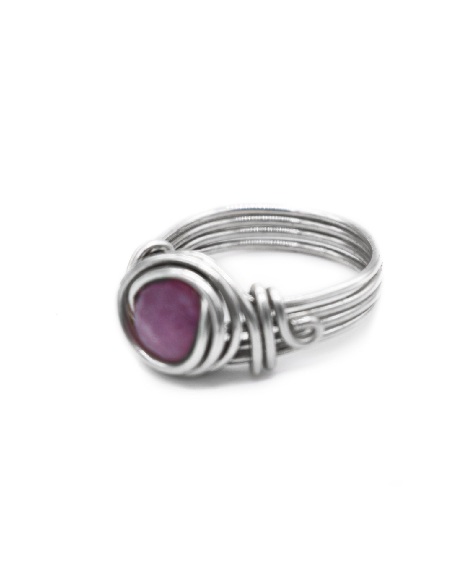 Ruby Ring/ Sterling Silver Ruby Ring/ Reiki Infused/ - Etsy