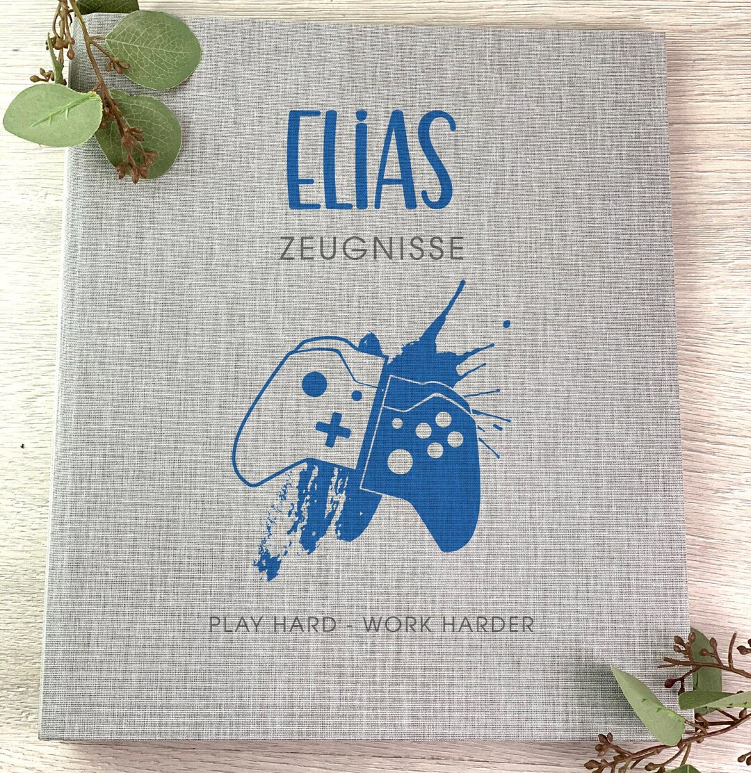 Report Card Folder Boy Report Cards Folder School Personalized - Etsy