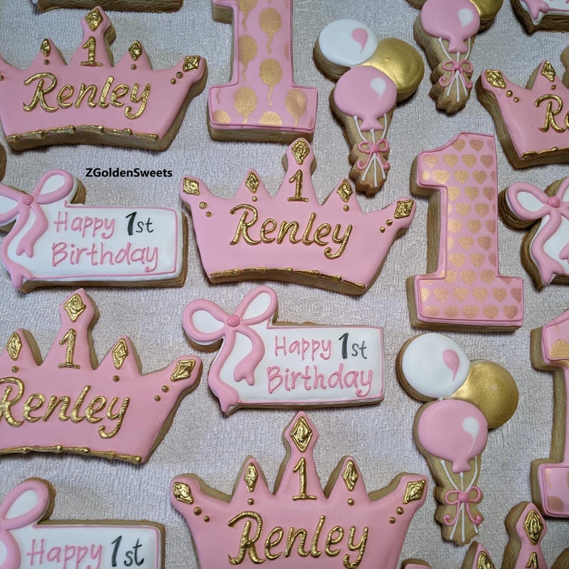 Tiara Cookies - Etsy