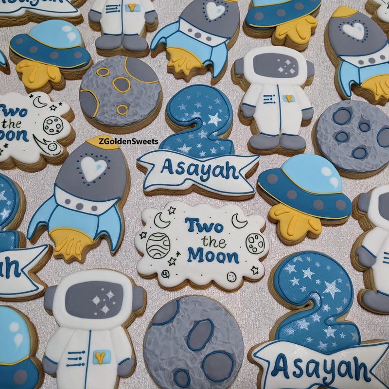 Astronaut Cookies - Etsy