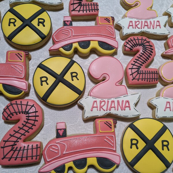 Railroad Cookies - Etsy
