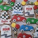 Need 4 Speed Vintage Racing Car 4th Birthday Boy 24 Decorated Cookies ...