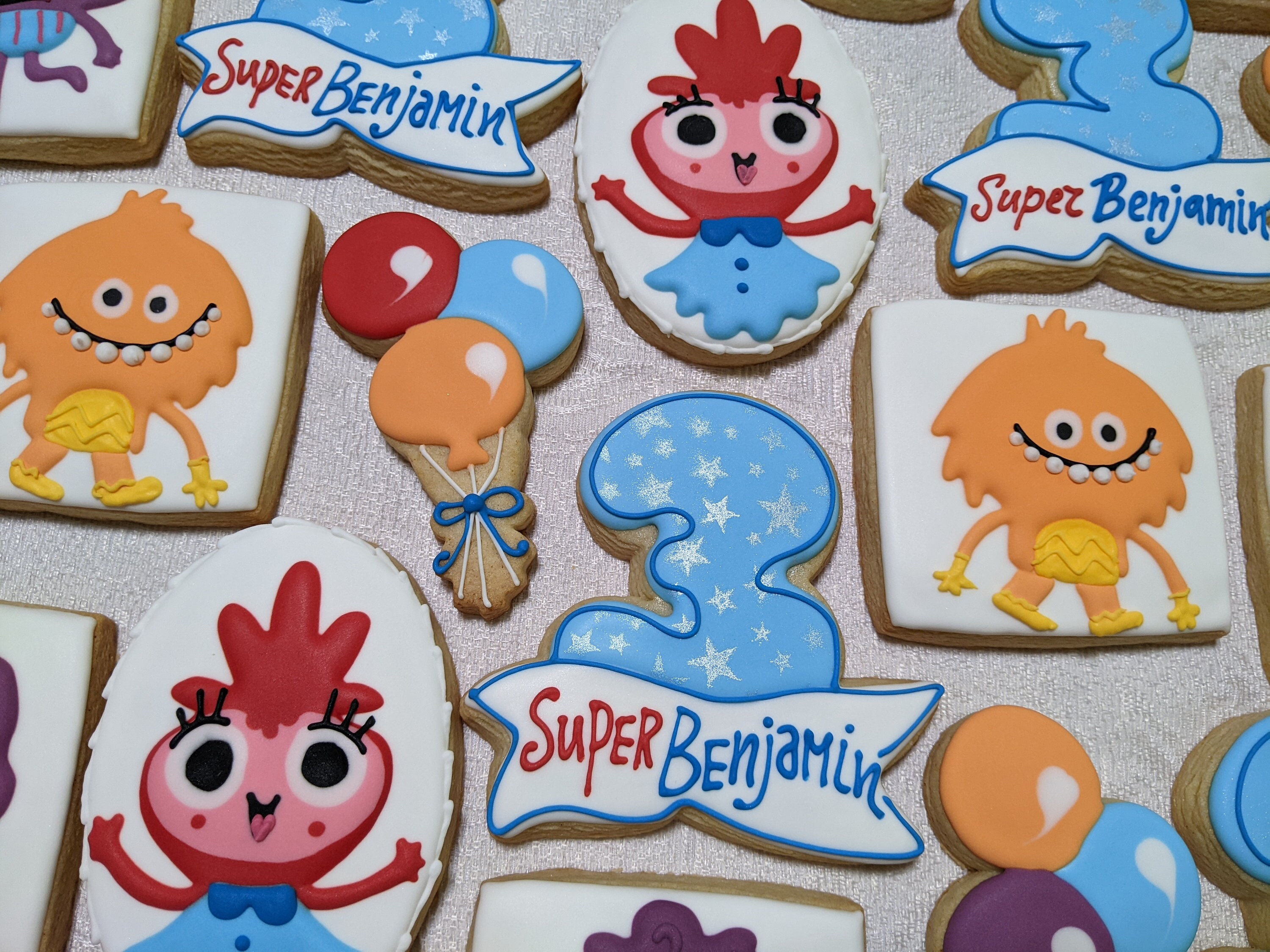 Super Simple Songs Characters 24 Personalized Third Birthday Boy ...
