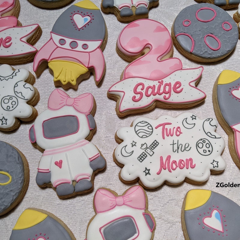 Over the Moon Cookies - Etsy