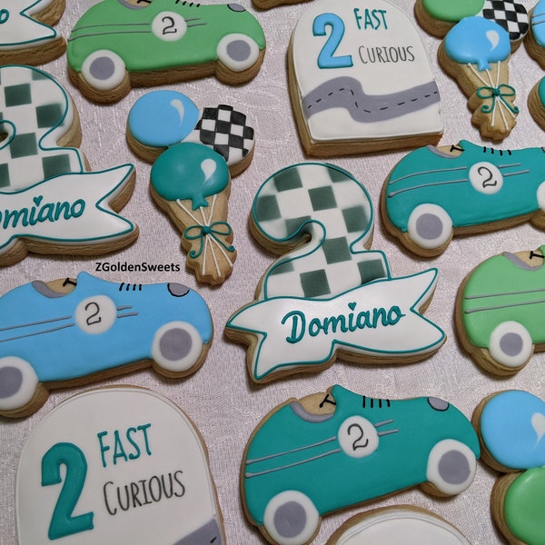 Number 1 Cookies Car Theme - Etsy
