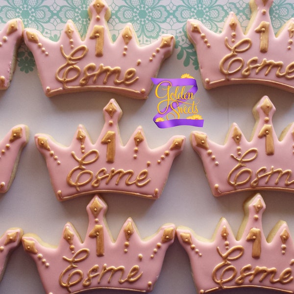 Tiara Cookies - Etsy