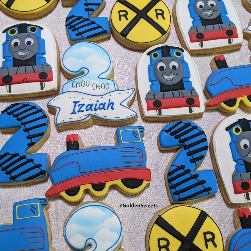 Train Cookies - Etsy