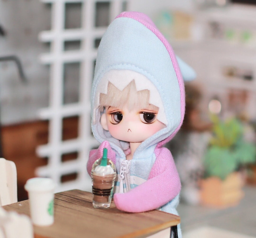 OB11 Baby Shark Bodysuit Obistu11, Piccodo9, 1/12 BJD Clothes ...