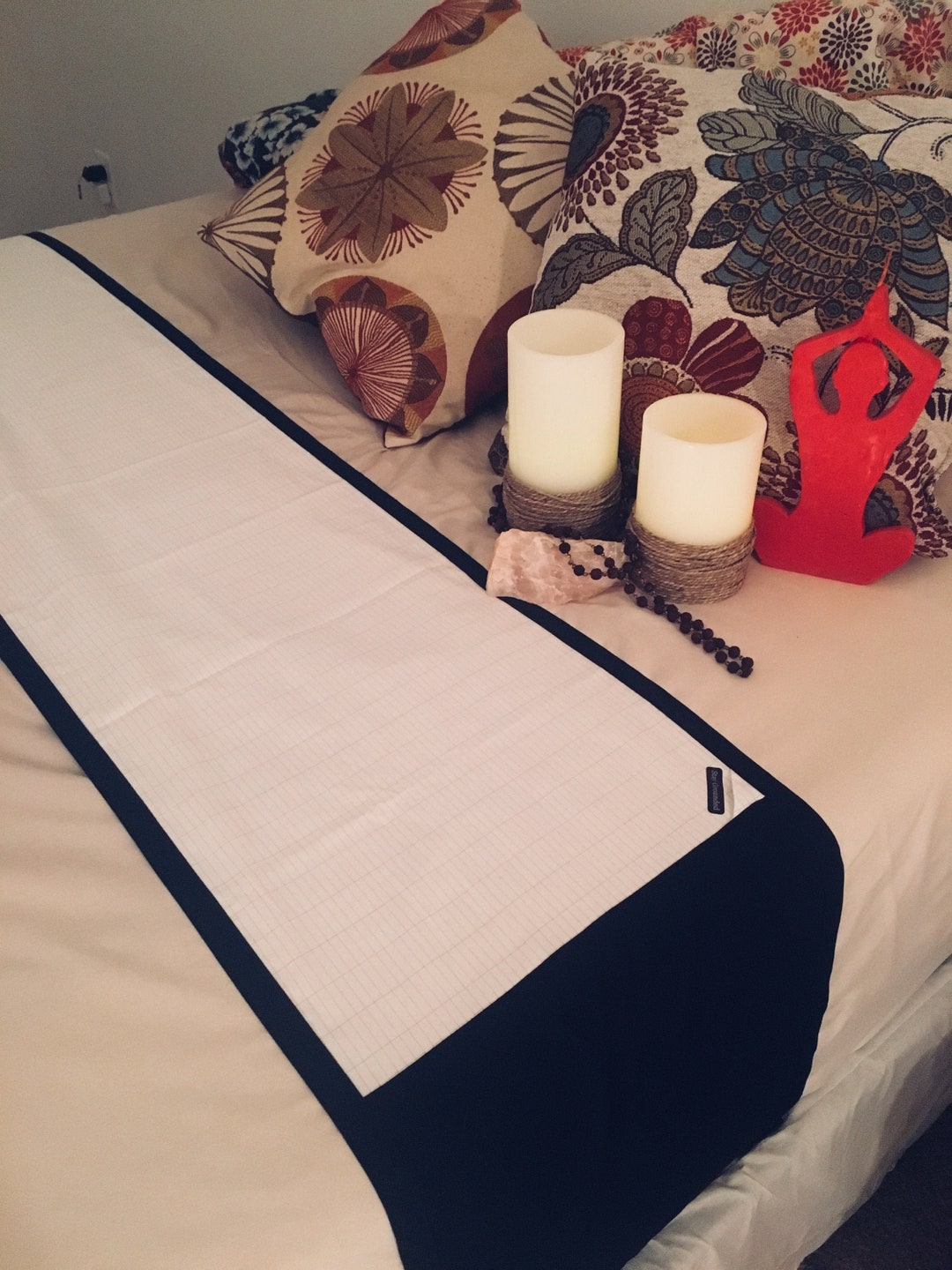 Grounding/earthing Body Sheet-mat. Cotton W/silver Grid Conductive ...